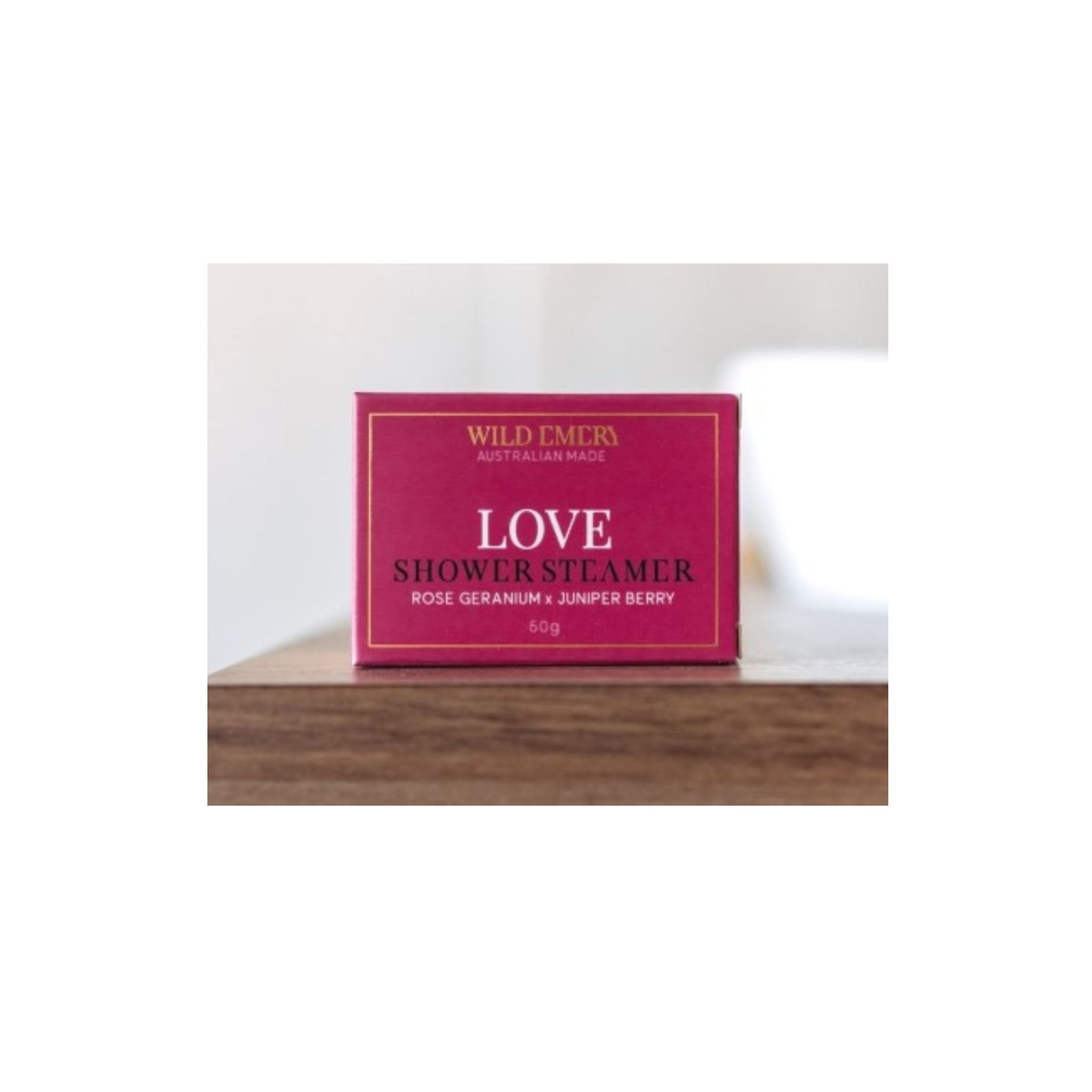 Love- Rose Geranium x Juniper Berry Shower Steamer – Flower Talk